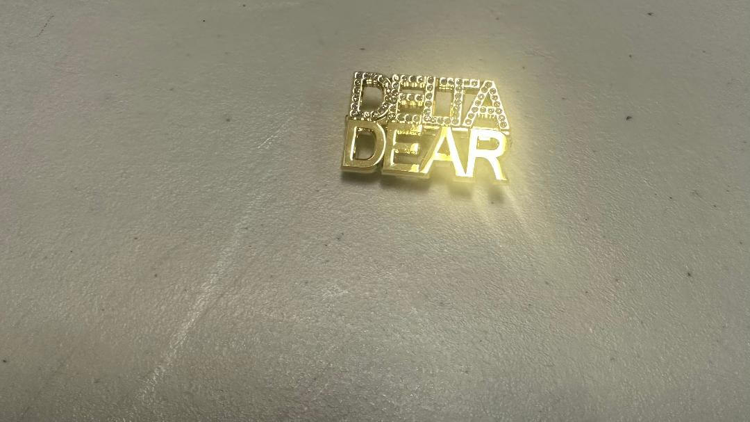 Delta Dear Lapel Pin