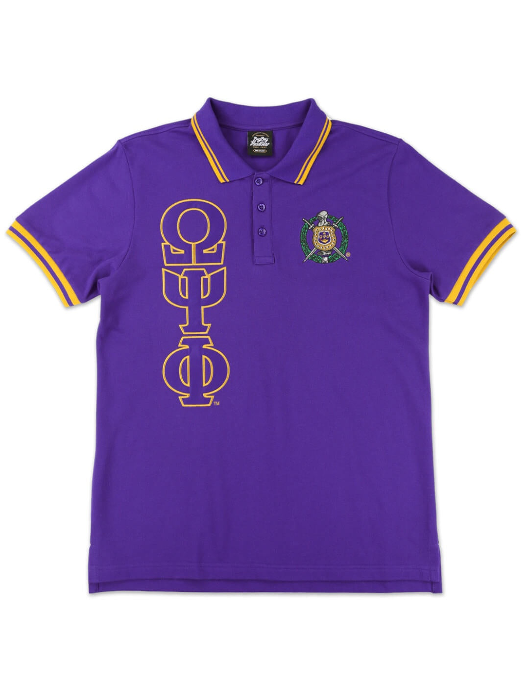 Omega COA/Twill Polo Shirt Purple BBG