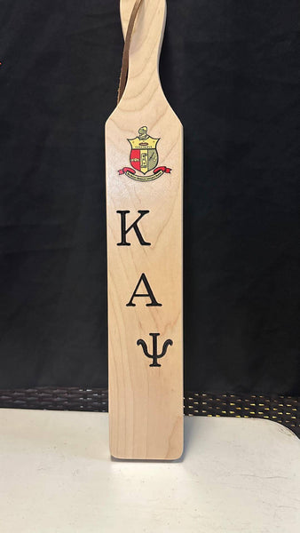 Kappa Alpha Psi- Display/Decorative Paddle