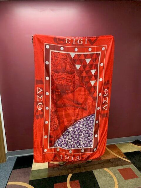 Oversized Delta Wrap/ Shawl