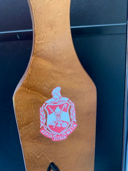 Traditional Display/Decorative Paddle - Delta Sigma Theta