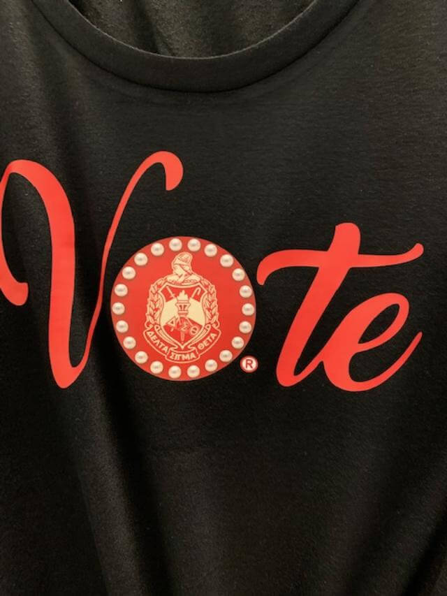 Delta Vote Tee - Delta Sigma Theta