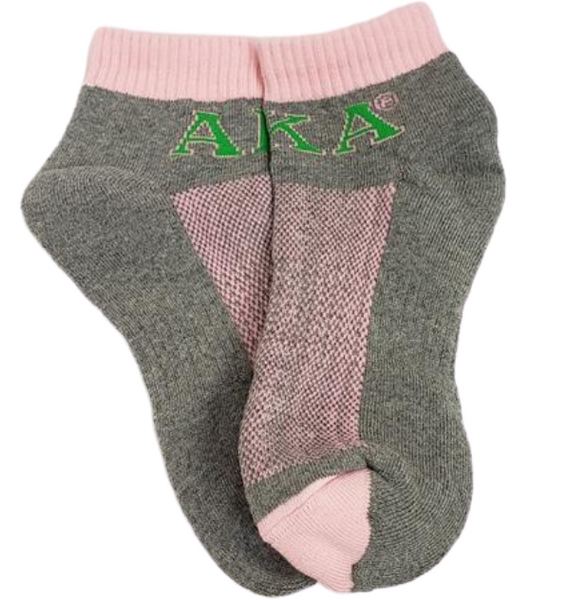 Bootie socks - Alpha Kappa Alpha
